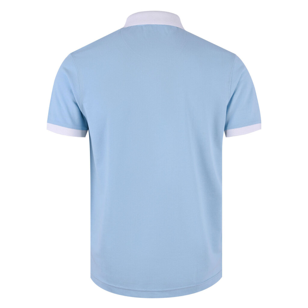 Sky Blue Plain Polo Shirt - DUNIA Group